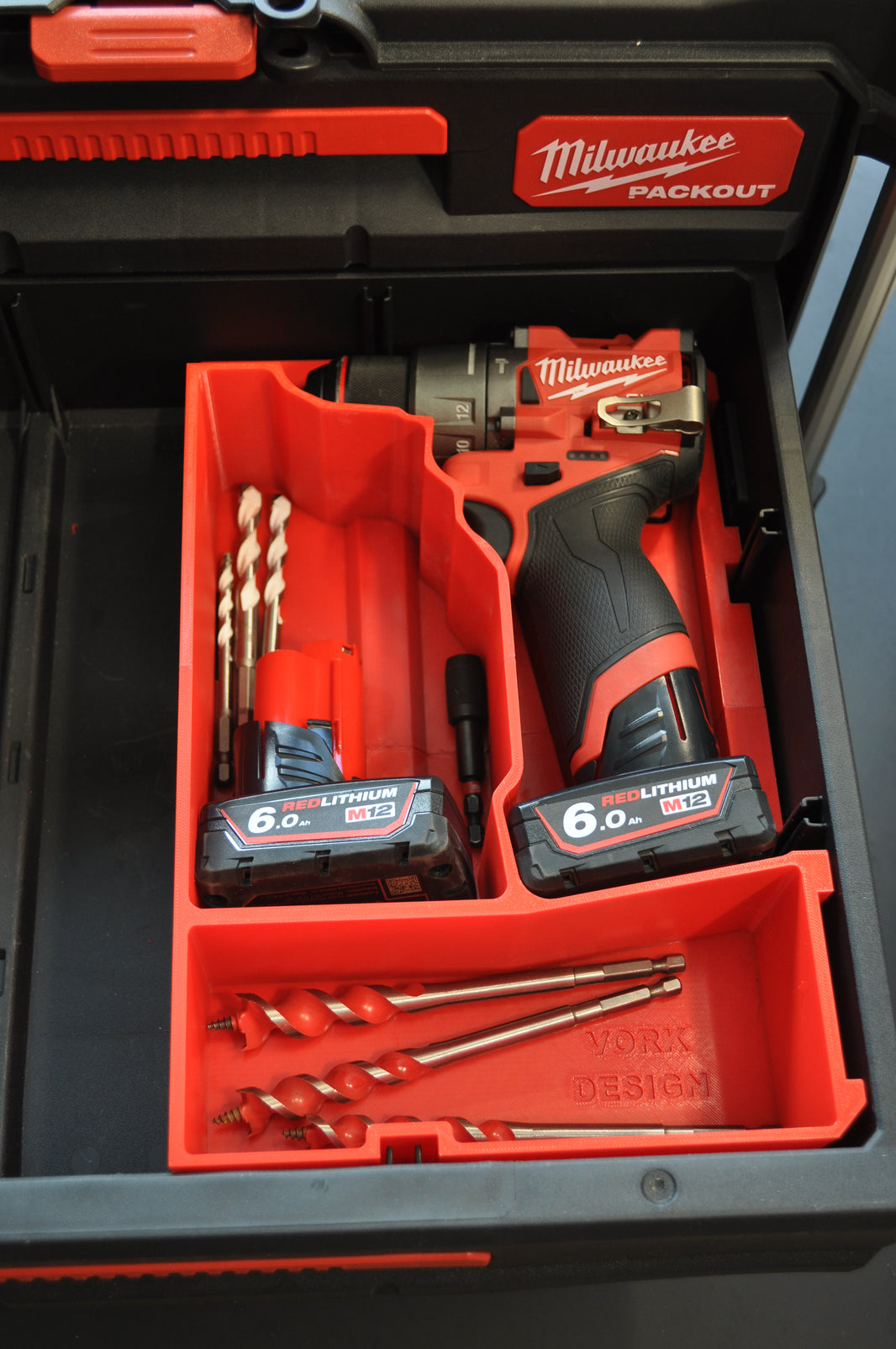 M12 Drills Drawer Digital file – Packout Inserts by Vork Design