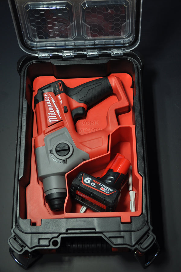 M12 FUEL SDS Plus Rotary Hammer Drill / DIGITAL FILE – Packout Inserts ...